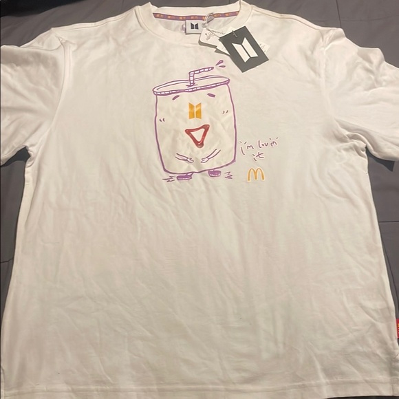 McDonald's | Shirts | Bts X Mcdonalds Collab Bts Jin Bangtan Boys Saucy ...